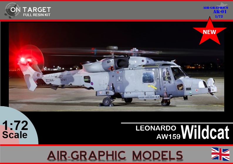 1/72 - Leonardo/Agusta Westland AW159 Wildcat resin & 3D printed kit by ...