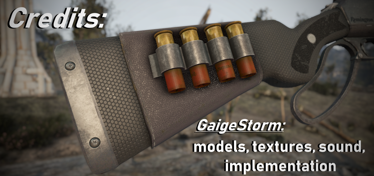 Rem92 Lever Action Shotgun at Fallout 4 Nexus - Mods and community