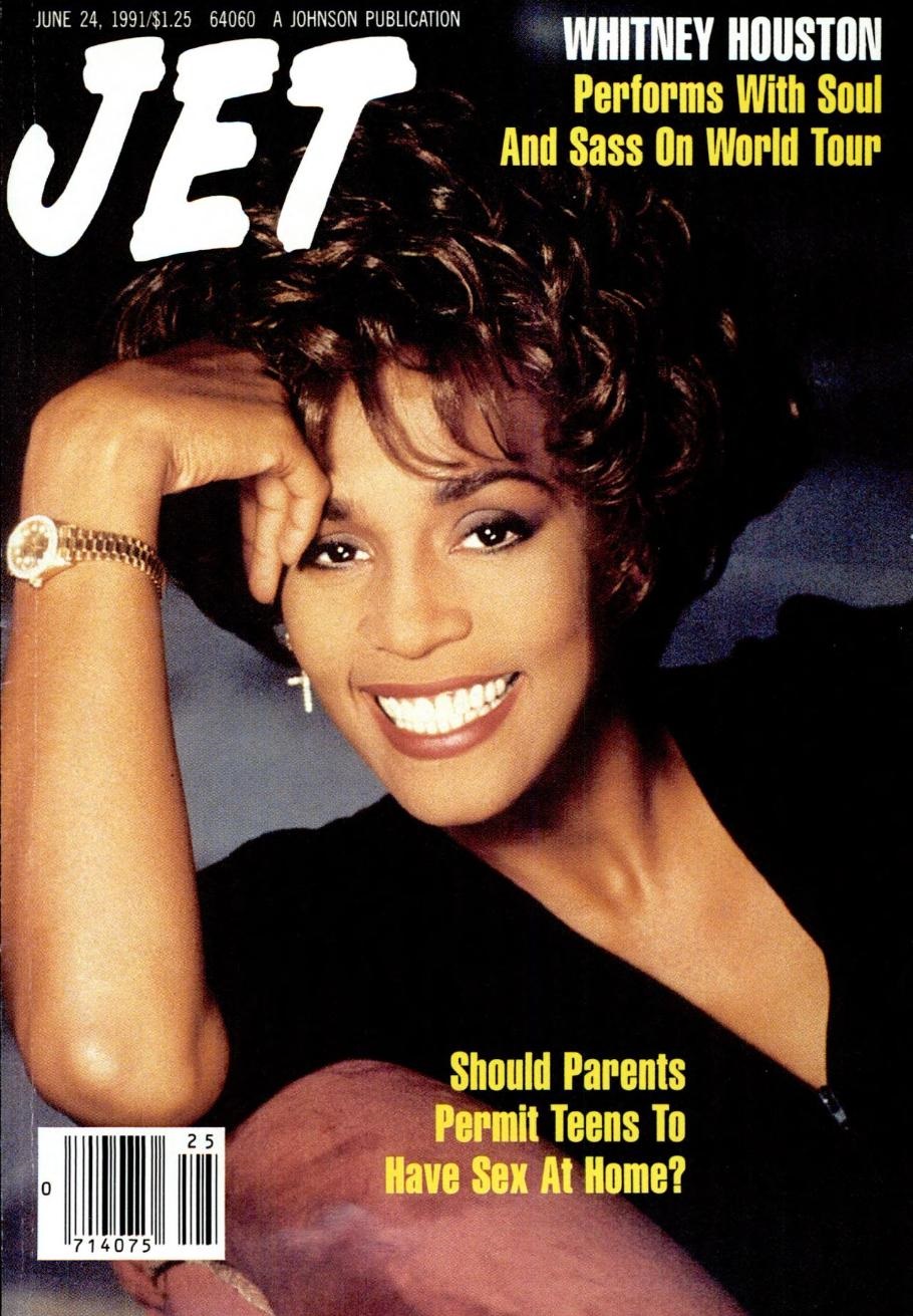 "Whitney Performs With Soul & Sass On World Tour" Jet Magazine June 24 ...