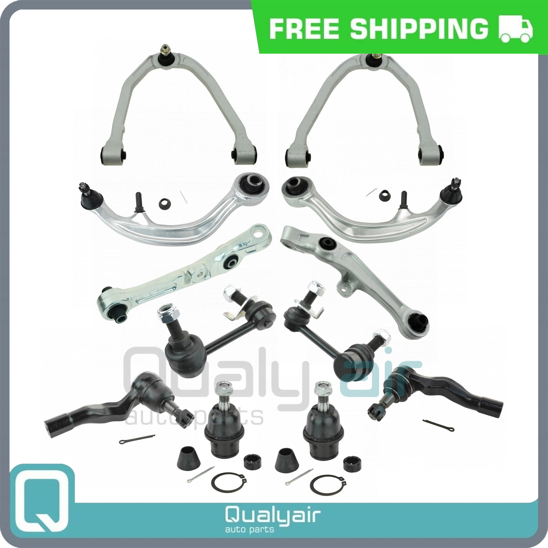 New Suspension Kit for Nissan 350z Front End - 12pcs | eBay
