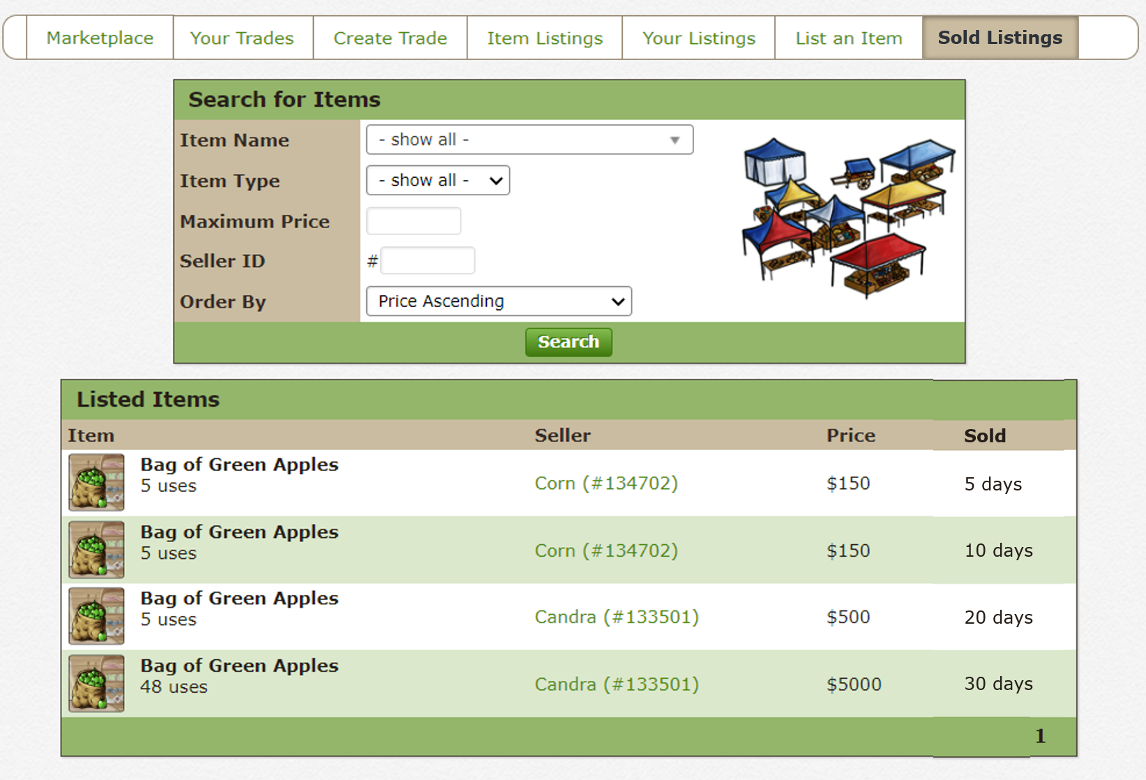 soldlistingexample — Postimages