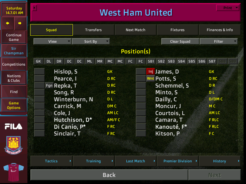 West Ham Example — Postimages