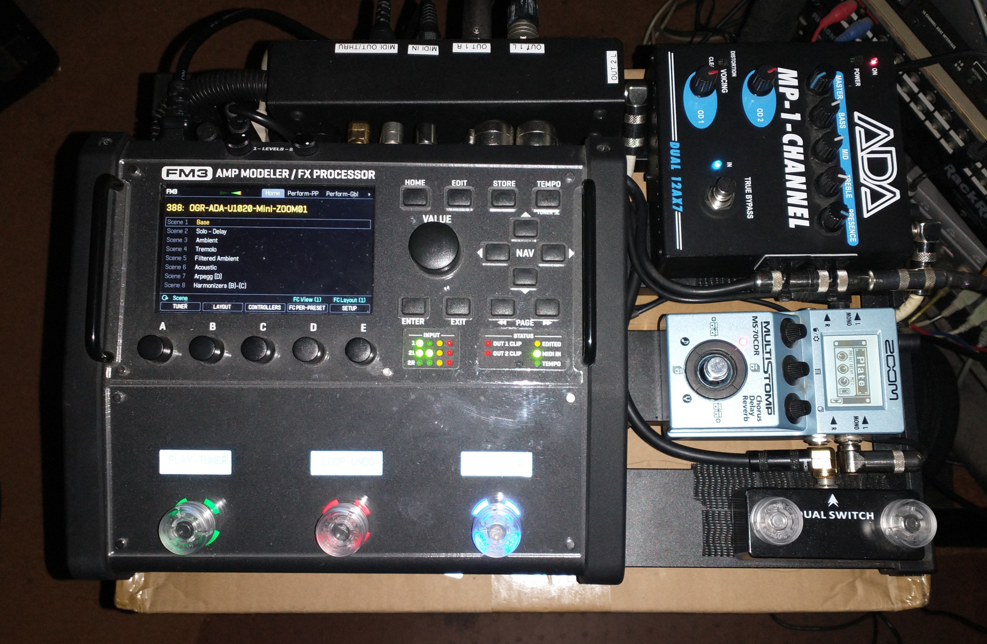 FM3 ADA ZOOM Pedalboard — Postimages