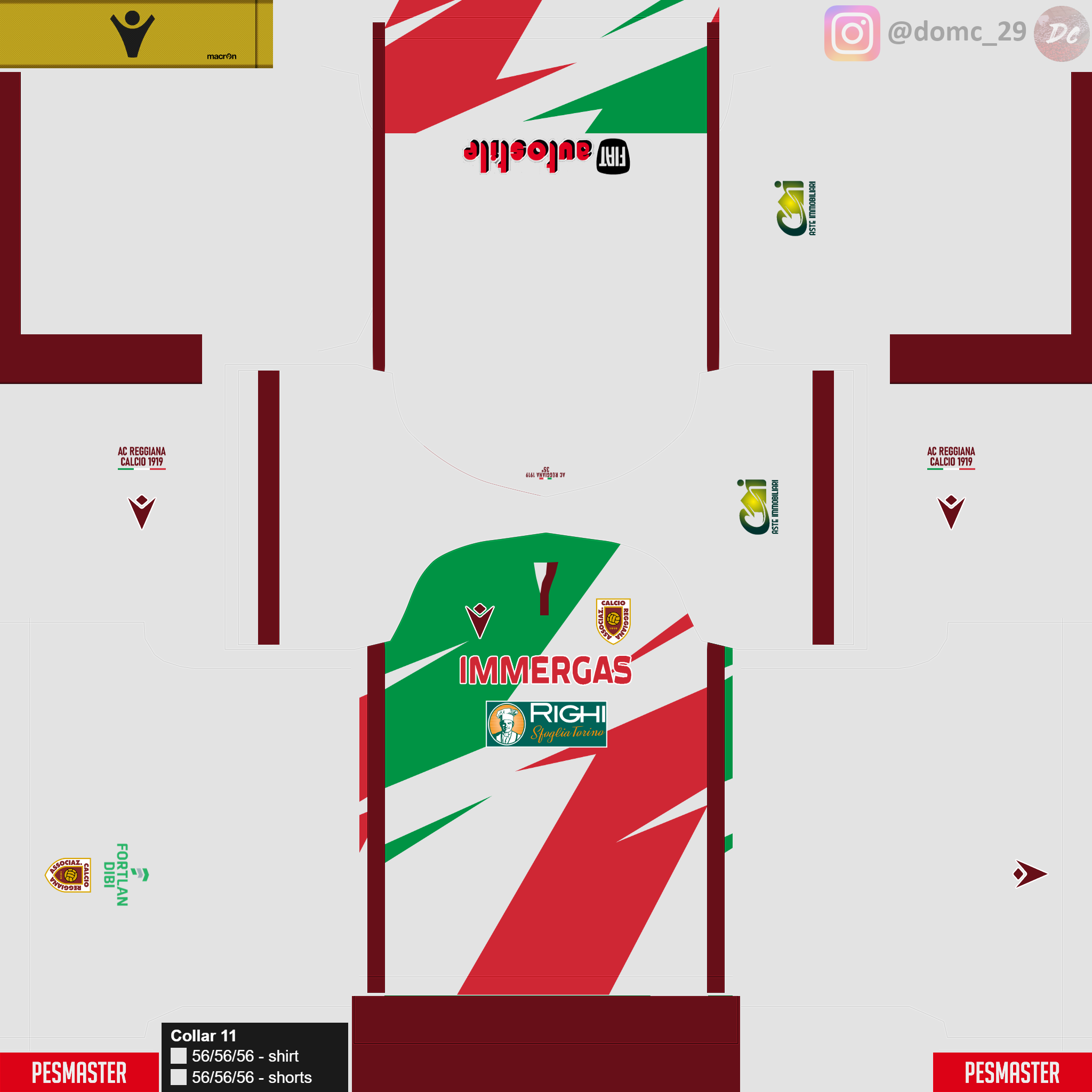 Reggiana Away — Postimages