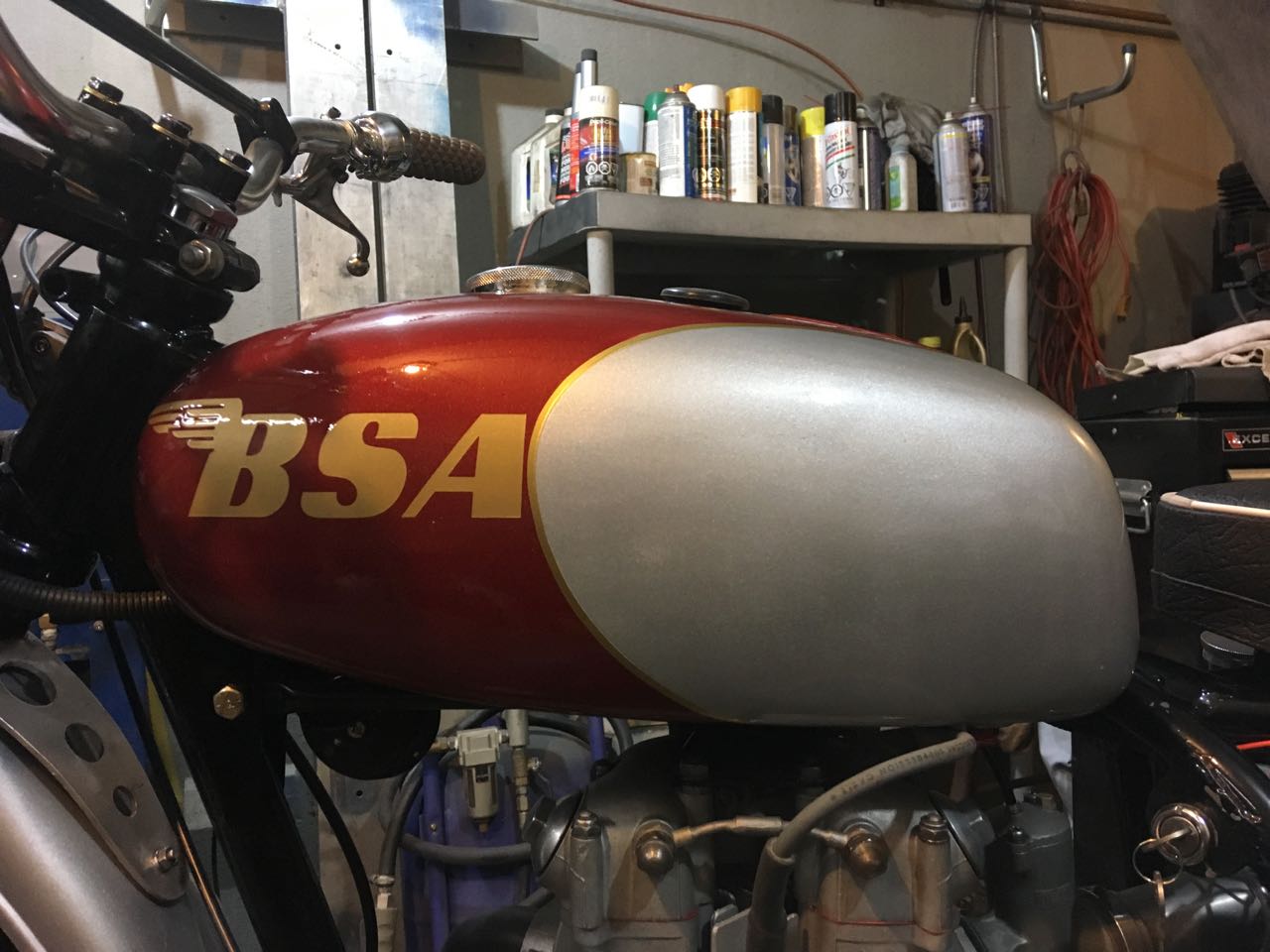 B44 2 gas tank with decals — Postimages