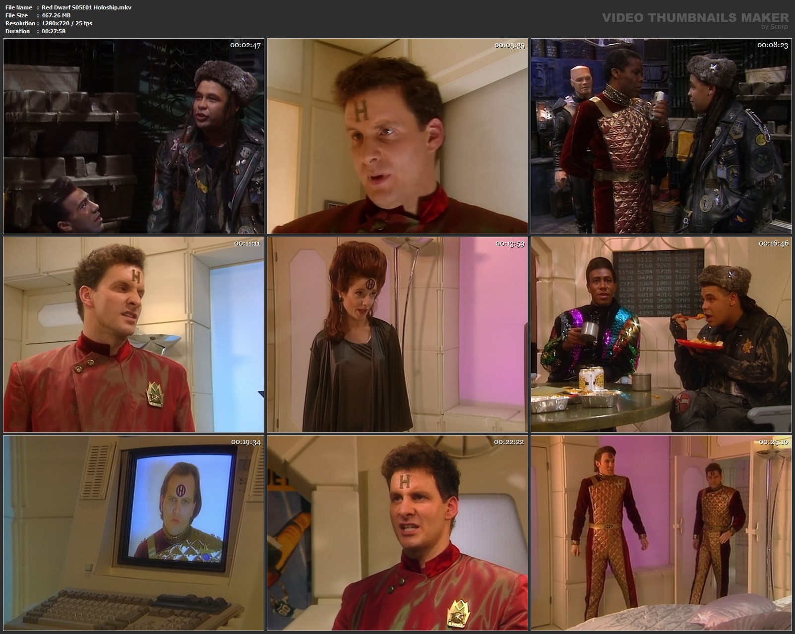 Red Dwarf S05 E01 Holoship mkv — Postimages