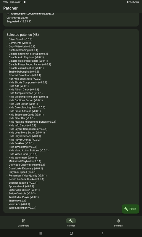 Revanced stops working when I restart my device (installed using root) : r/revancedapp