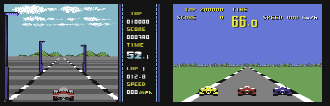 Why was the C64 considered bad at racing games? - Commodore 64 ...
