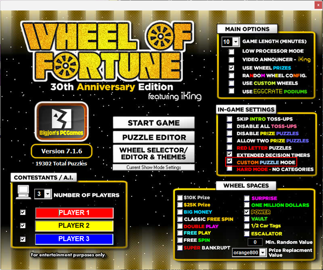 custom puzzle mode — Postimages