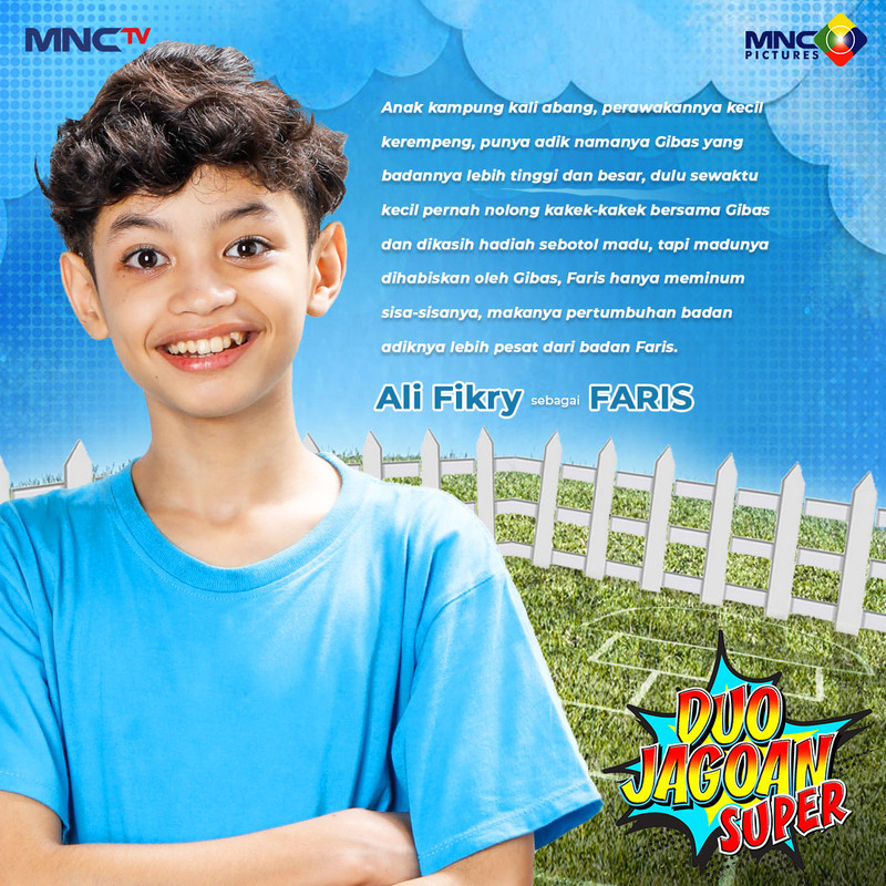 Karakter Duo Jagoan Super Ali Fikry — Postimages