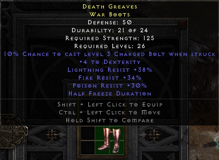 Tri-res Boots - Topic - d2jsp