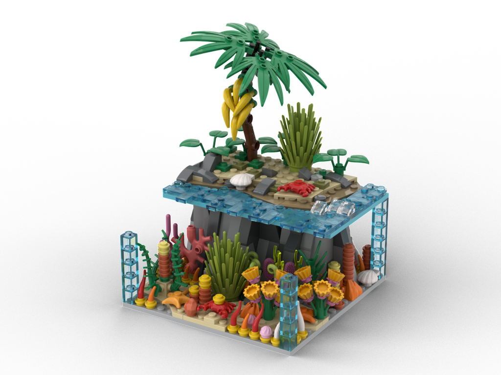 LEGO MOC Coral Reef by legoprofi | Rebrickable - Build with LEGO