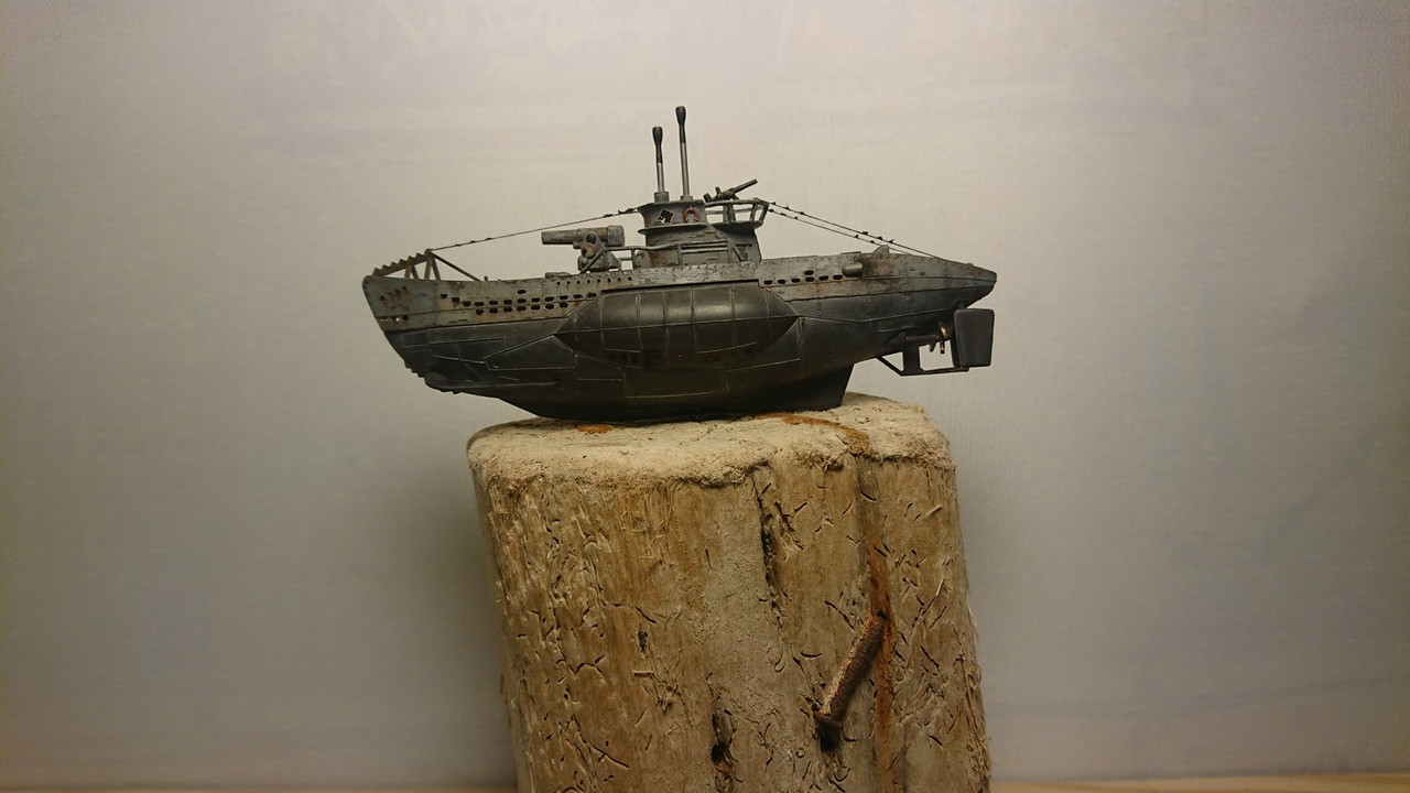 Meng Warship Builder : (bébé) U-boot type VII