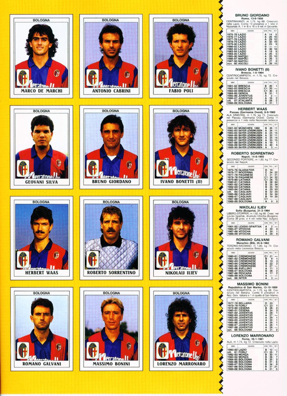 Calciatori 1989 1990 Panini 11 — Postimages