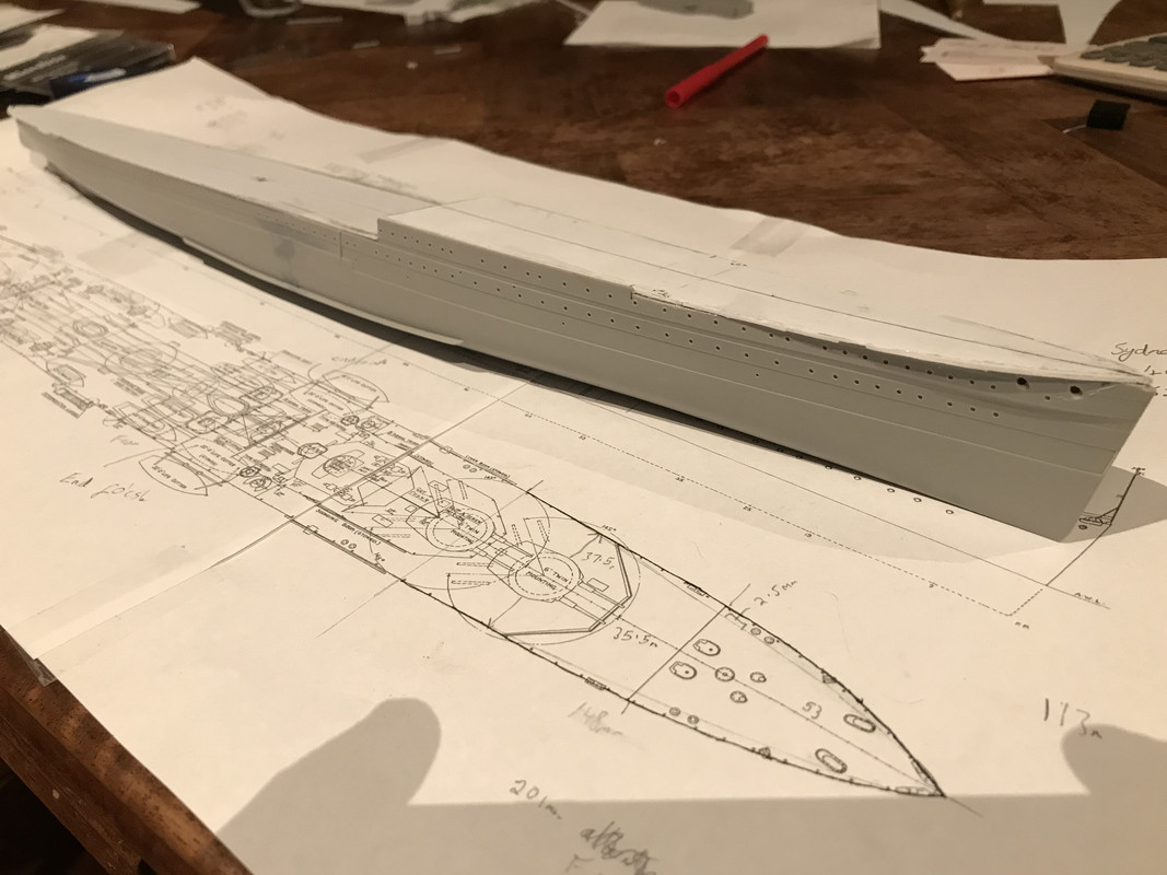 HMAS Sydney II 1/350 - Page 2 - Work in Progress - Maritime ...