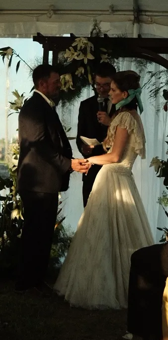 Lana Del Rey's wedding as she marries Jeremy Dufrene in Des Allemands ...