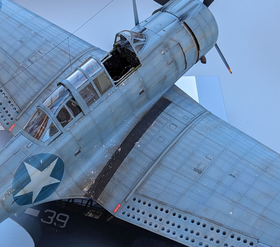 VMSB-233 SBD-3 Dauntless at Guadalcanal - Ready for Inspection - Large ...