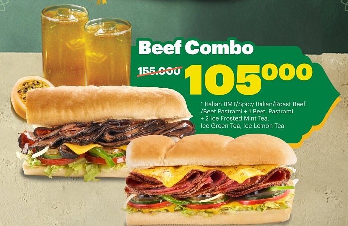Subway Tawarkan Paket Ramadhan Combo dengan Harga Spesial, Cocok untuk ...