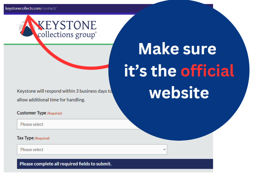 How to Handle Keystone Collection and Protect Your Credit Score