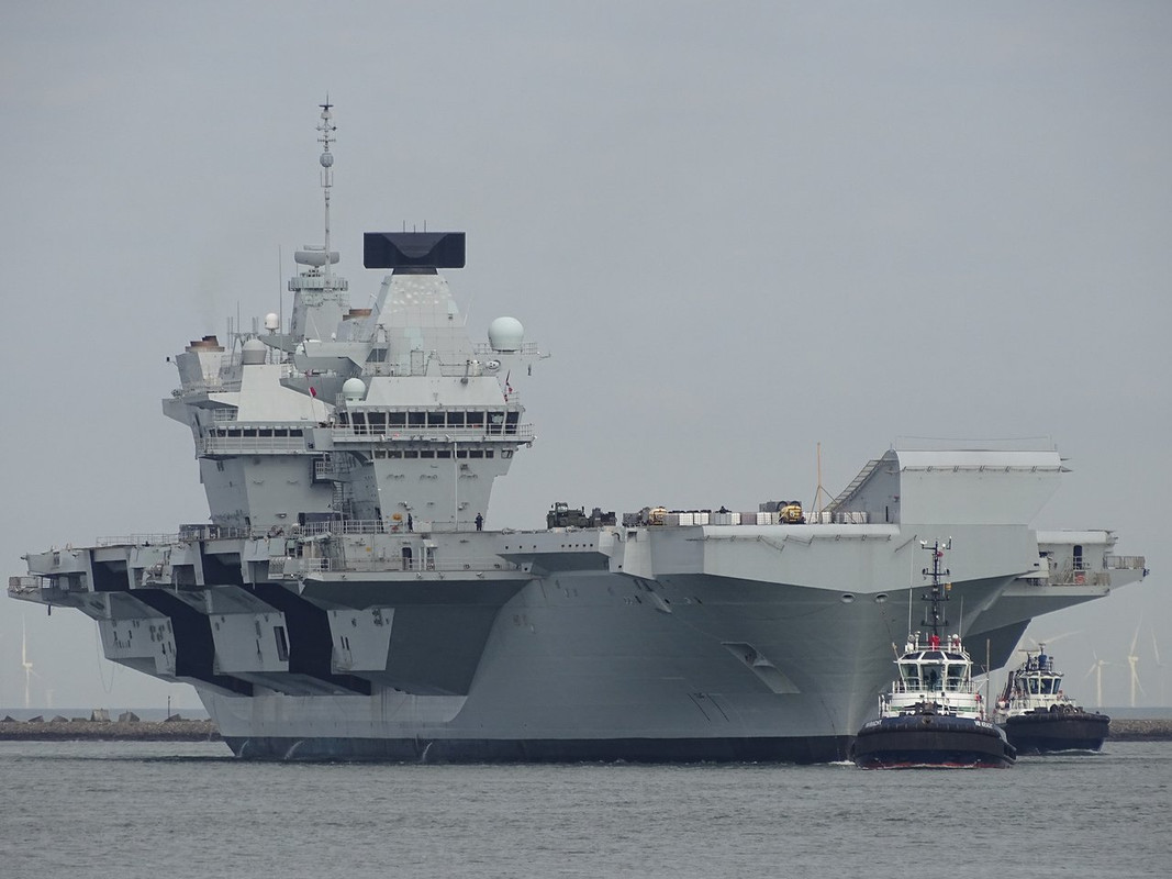 HMS Prince of Wales, 19 3 2024, nr 6 — Postimages