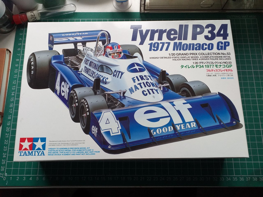 Tamiya Tyrell P34 6 Wheeler 1/20 ++Finished++ - Big In Japan - Classic ...