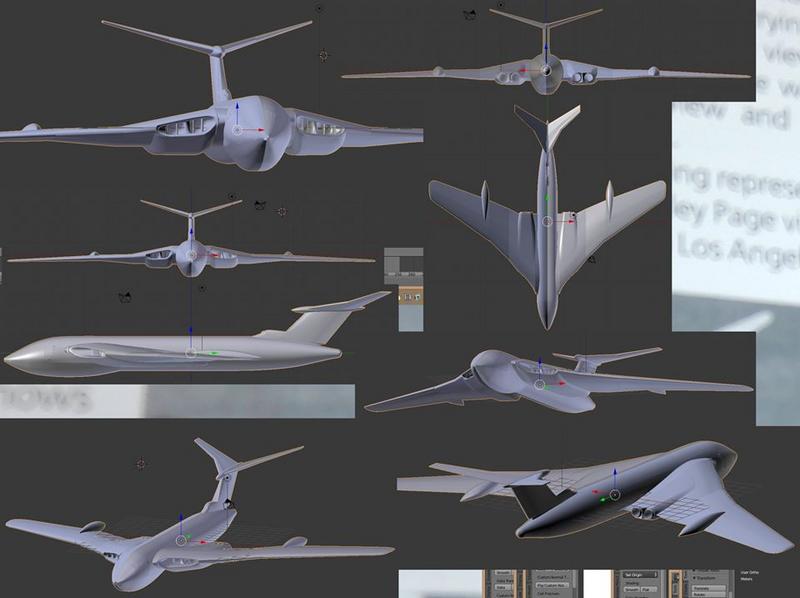 1/48 - Handley Page Victor B.2 3D printed resin kit by Lost British ...