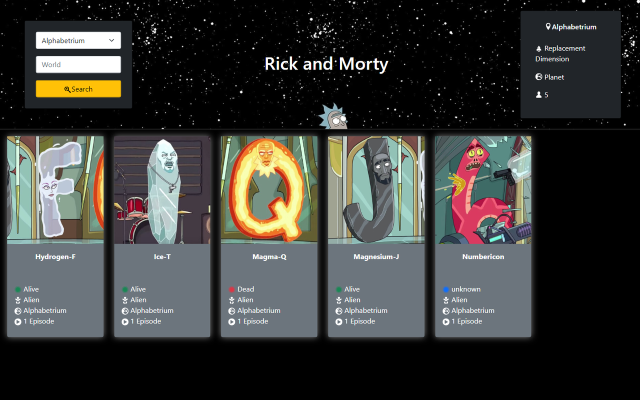 GitHub - Christianlazo11/Rick_And_Morty: Frontend
