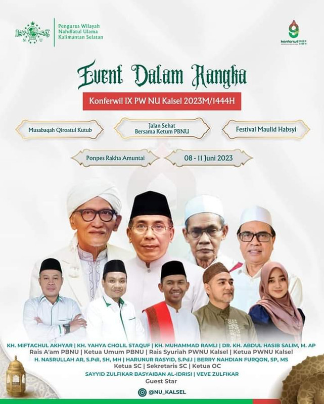 EVENT KONFERWIL IX PWNU KALSEL — Postimages