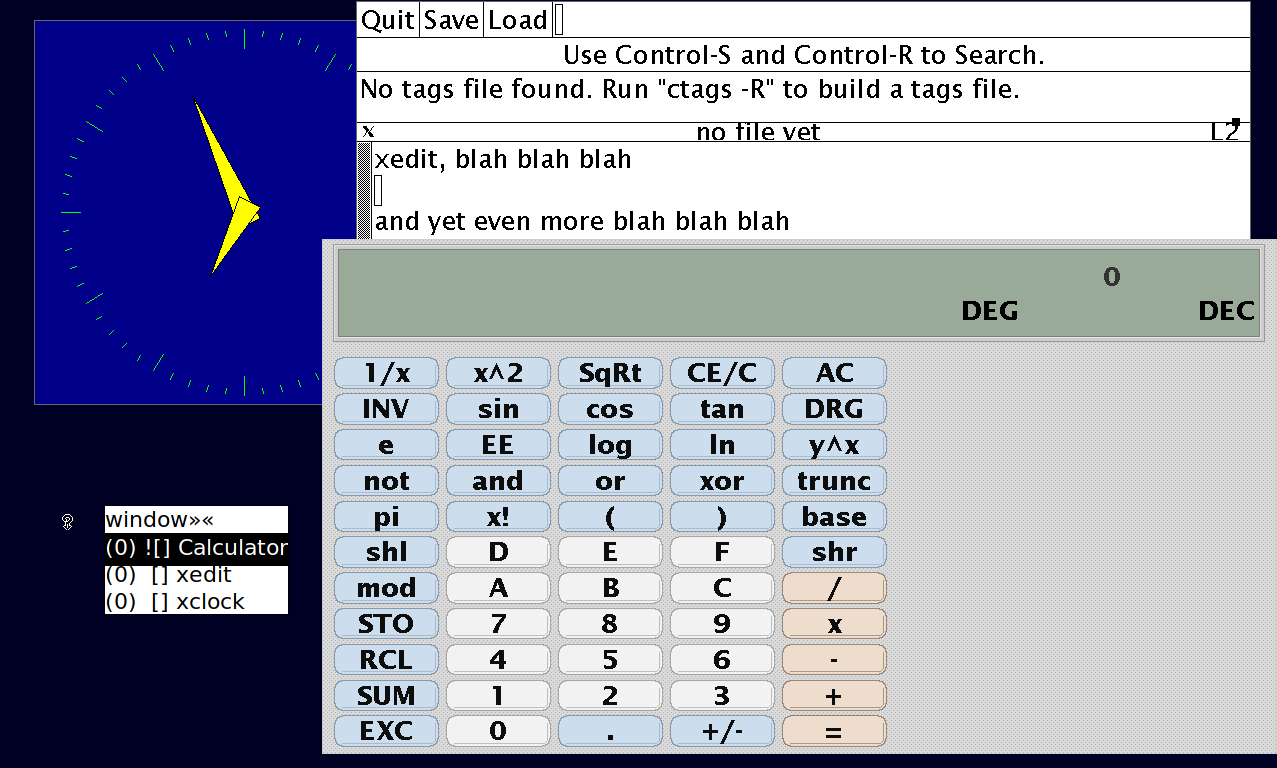 font for xcalc : r/openbsd