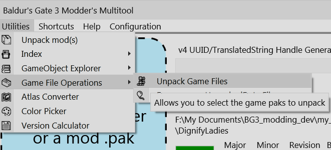 [BG3] Modding BG3 - Getting Started - RPGHQ