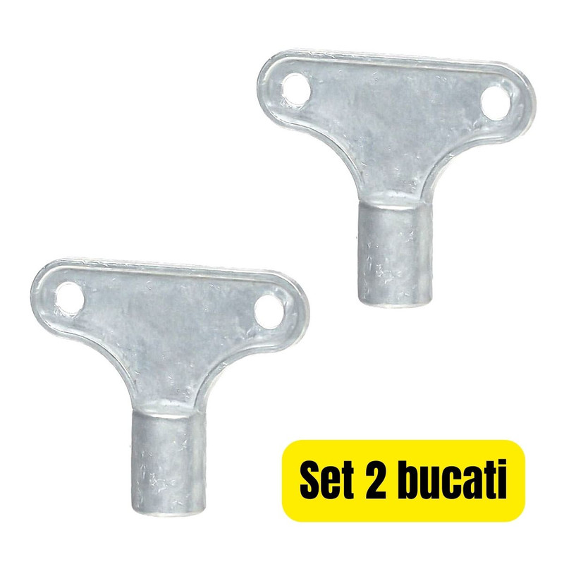 Set 2 Cheite pentru aerisit calorifere, Universale - eMAG.ro