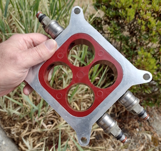 4 barrel throttle body with injectors?? | Vintage Mustang Forums