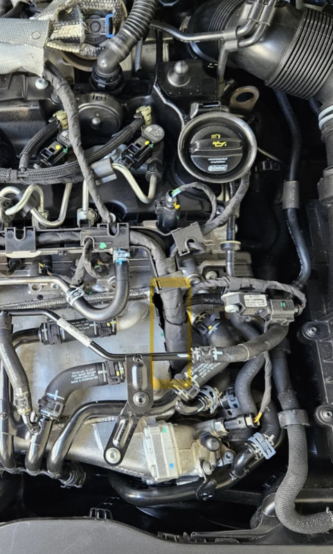 2010 JSW TDI 48k miles P2146 intermittent fuel injector supply problem ...