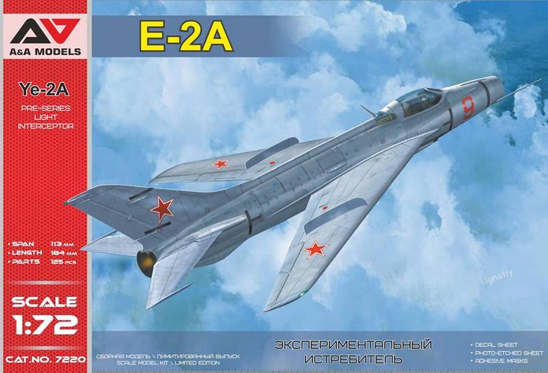 1/72 - Mikoyan-Gurevich MiG Ye-2A, Ye-5 & Ye-50 by A&A Models - Ye-2A ...