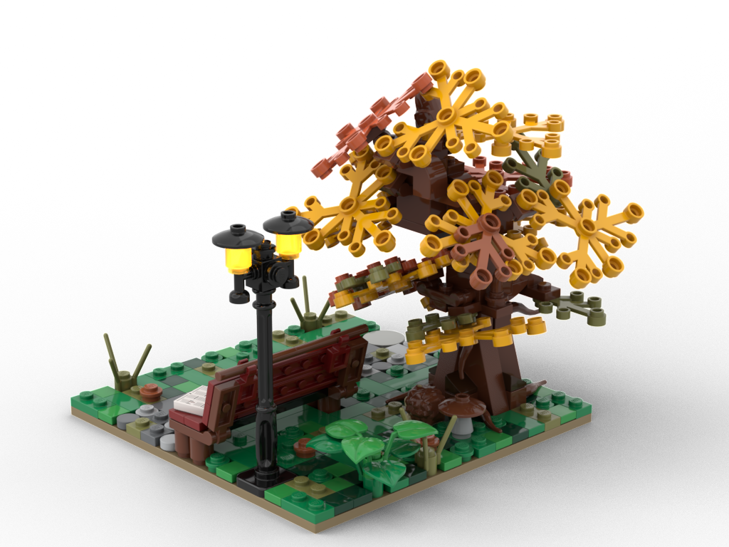 LEGO MOC-137516 Autumn Park by legoprofi | Rebrickable - Build with LEGO