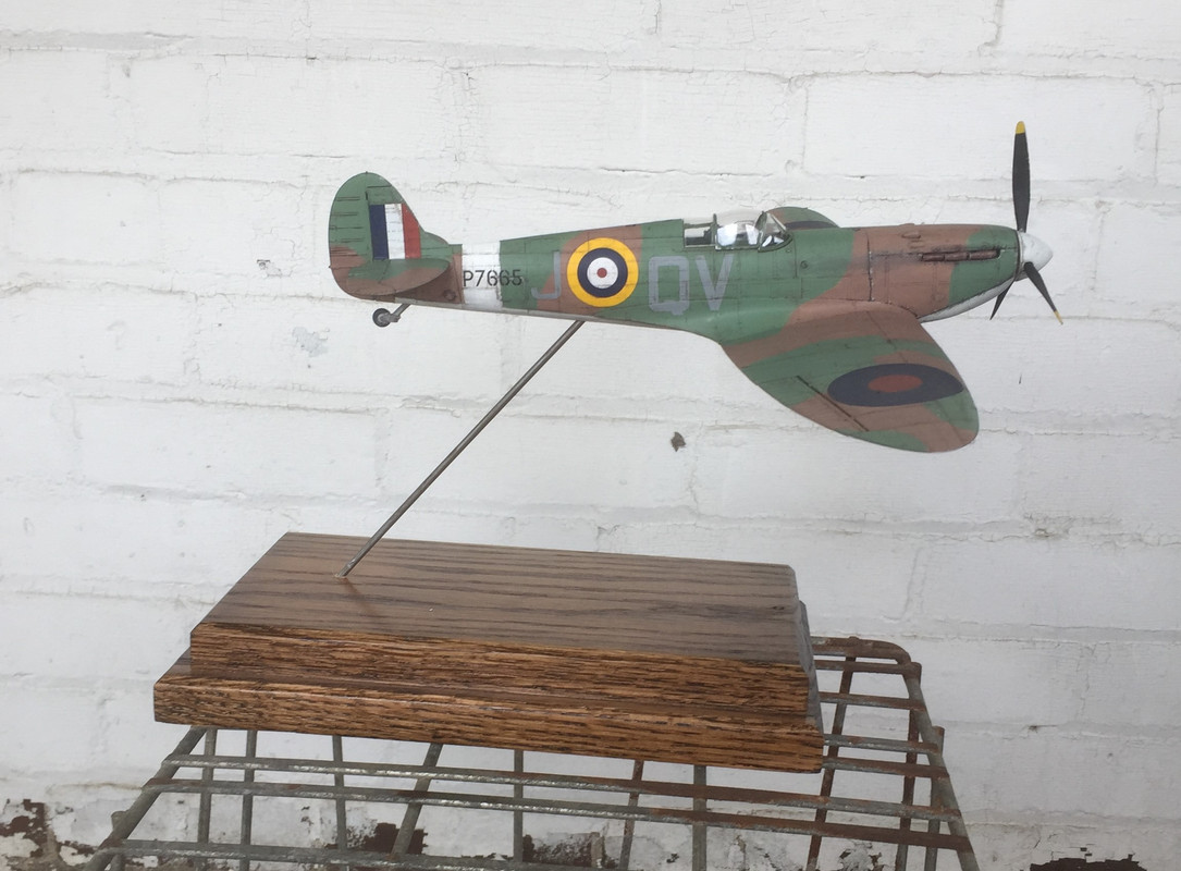 Revell 1/32 Spitfire - rookie build and custom mount - Ready for ...