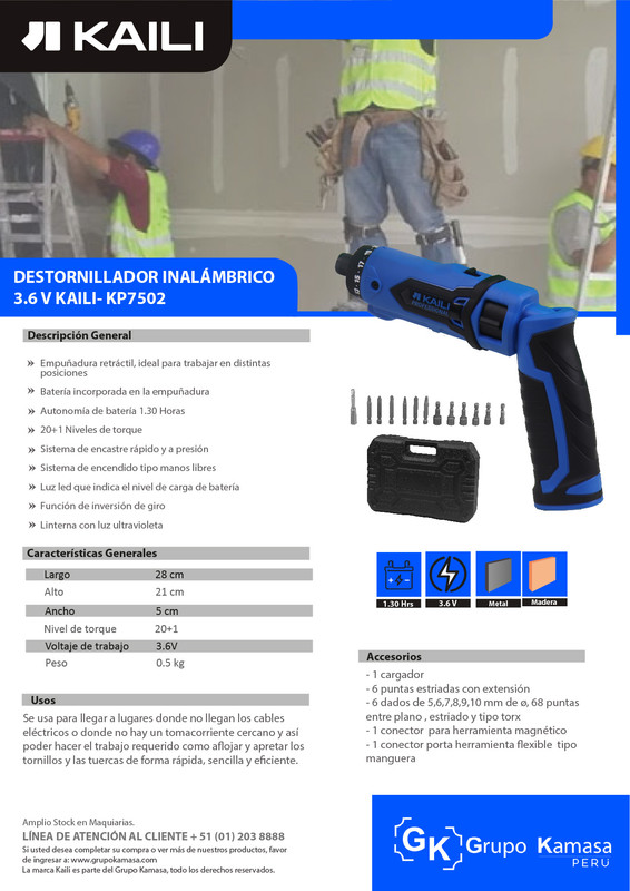 KP7502 Mesa de trabajo 1 — Postimages