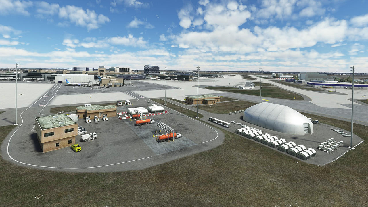 Calgary Airport CYYC - The AVSIM Screen Shots Forum - The AVSIM Community