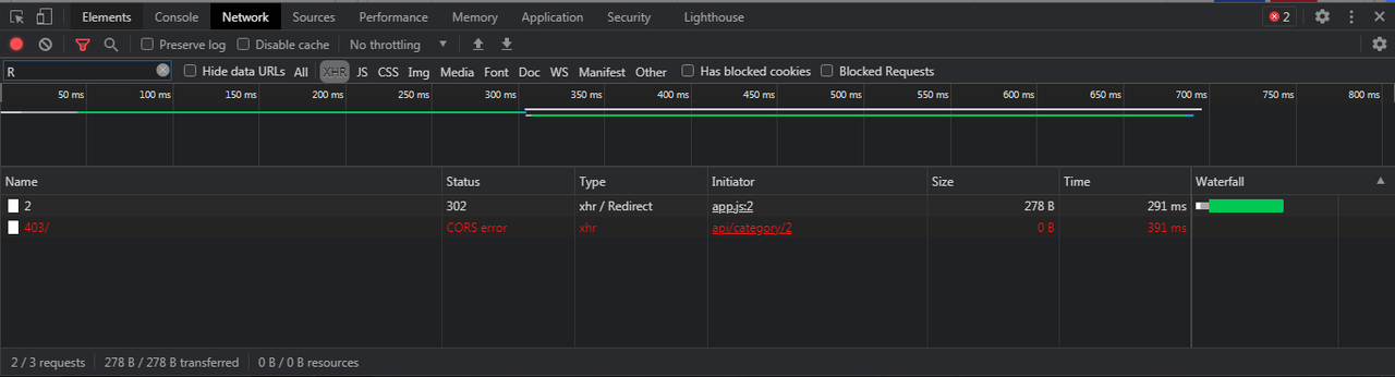 javascript - All Put & Delete route method Throw 302 error in my laravel vue js project - Stack ...