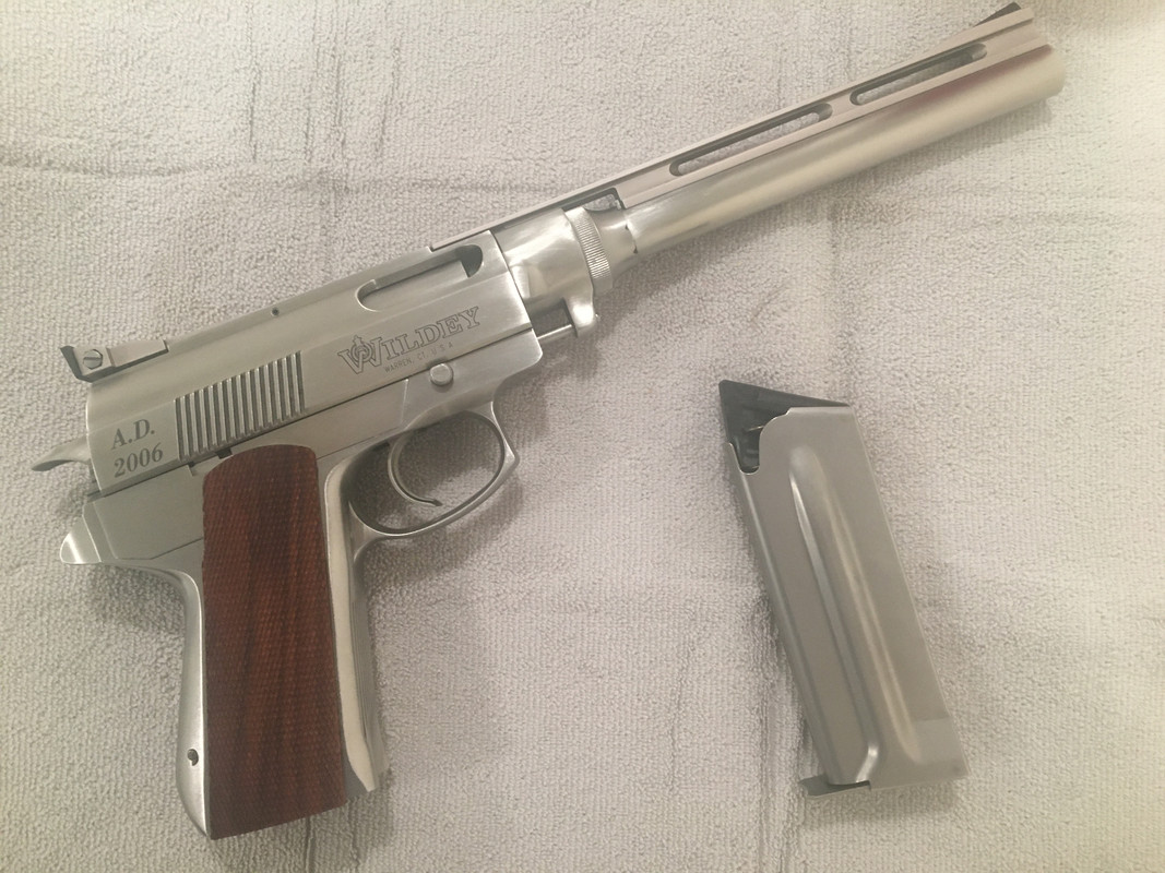 ULTRA RARE Wildey Survivor 44AMP 10" Orange County - Calguns.net