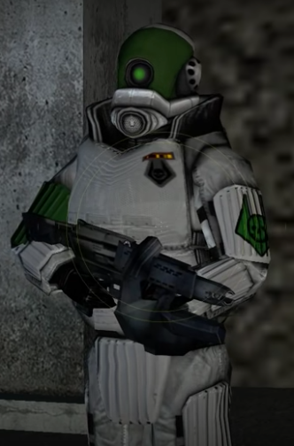 Green elite combine (HλLF-LIFE) Minecraft Skin