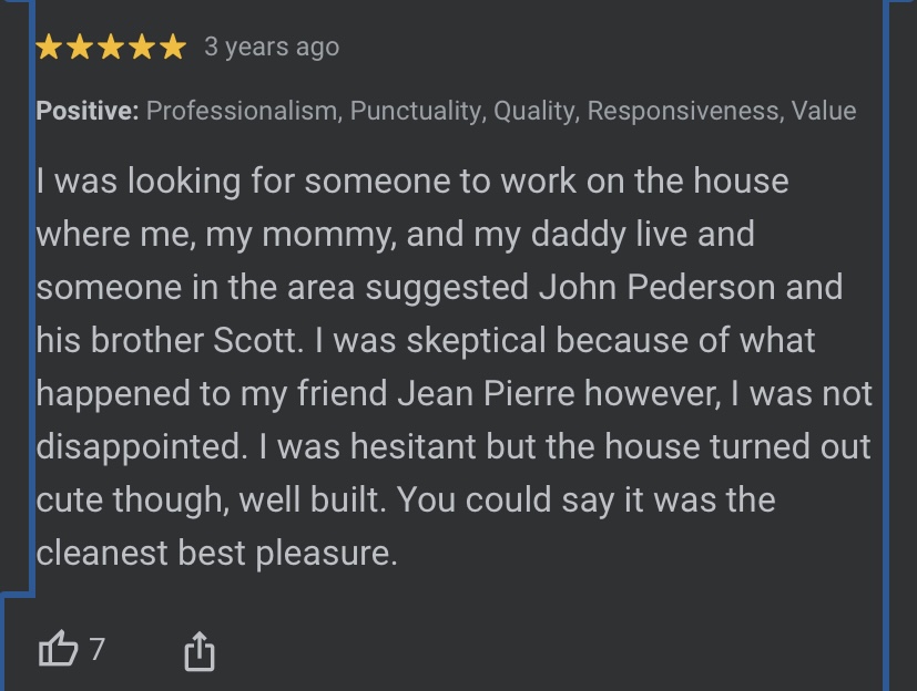 John Pederson Construction Company | Temple of TCAP