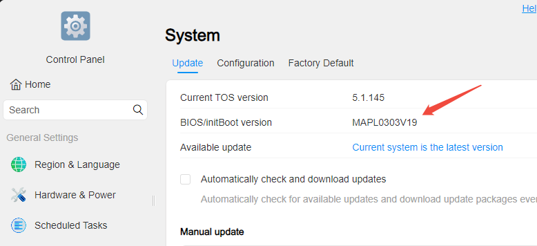 TNAS BIOS Version Ryan — Postimages