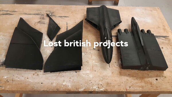 1/32 - Avro Vulcan 3D printed model by Lost British Projects - test ...