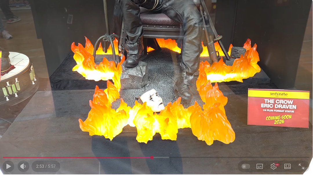 Infinite Statue: The Crow - Eric Draven (Brandon Lee) - 1/4 Maestro ...