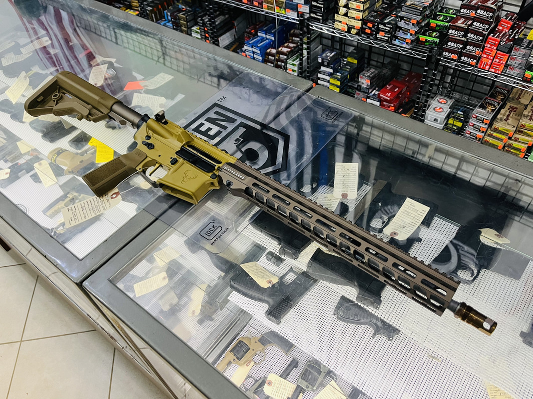 My local dealer got a couple of the limited edition hk color stags > AR ...