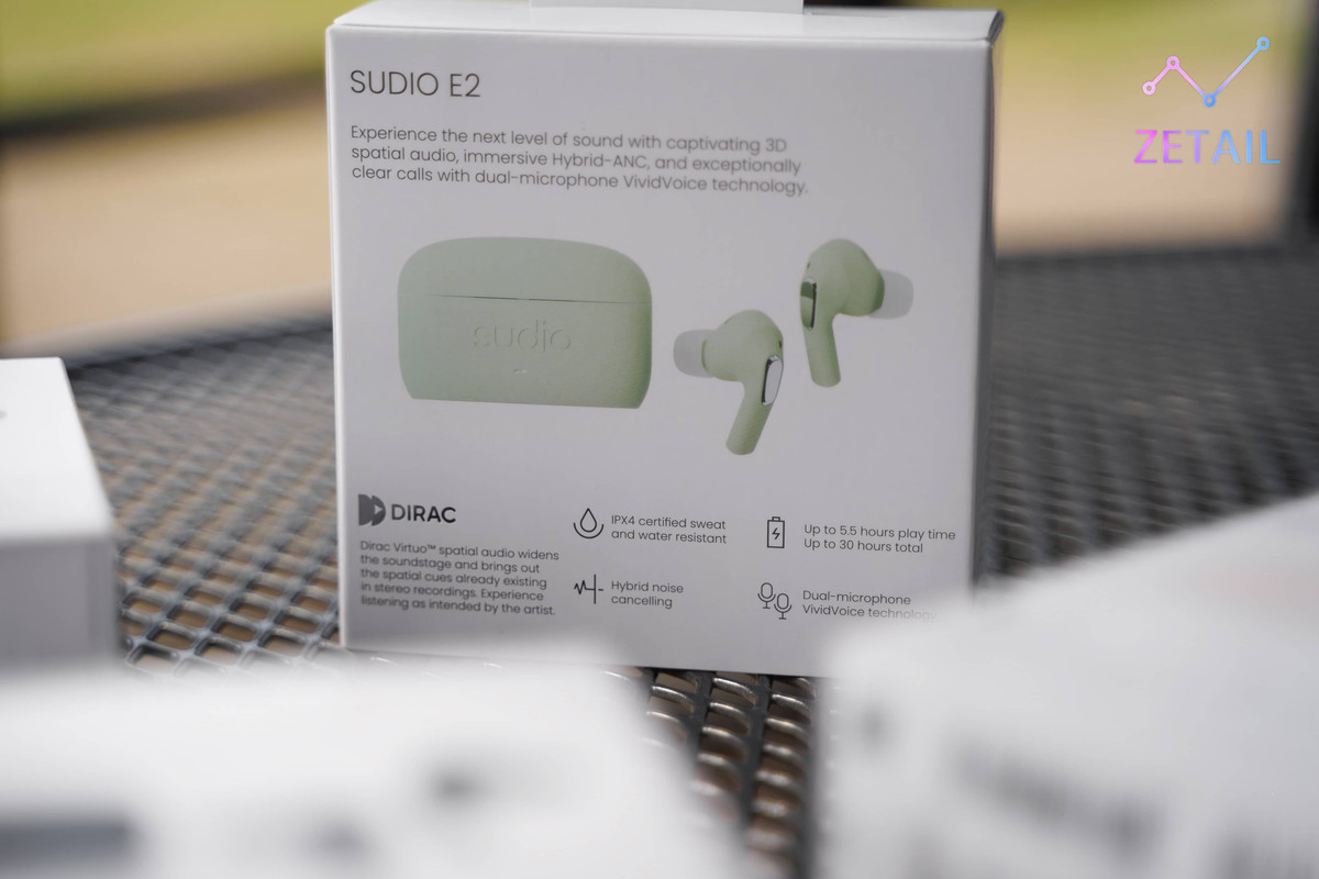 Sudio E2 混合式主動降噪 真無線藍牙耳機 開箱評測：功能新方向，品牌新氣象 | ZETAIL 科技心感動
