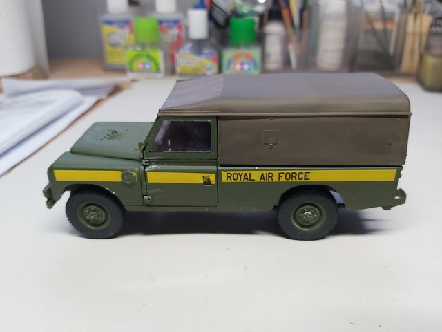 RAF Landrover 1/35 Scale - Ready for Inspection - Armour - Britmodeller.com