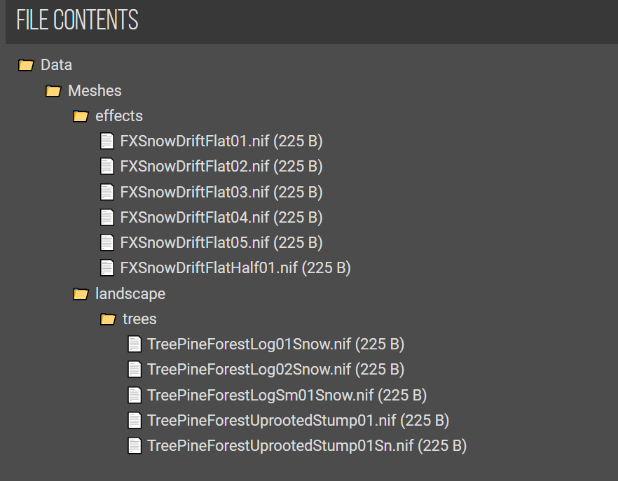 Sriders Blank Nif at Skyrim Special Edition Nexus - Mods and Community