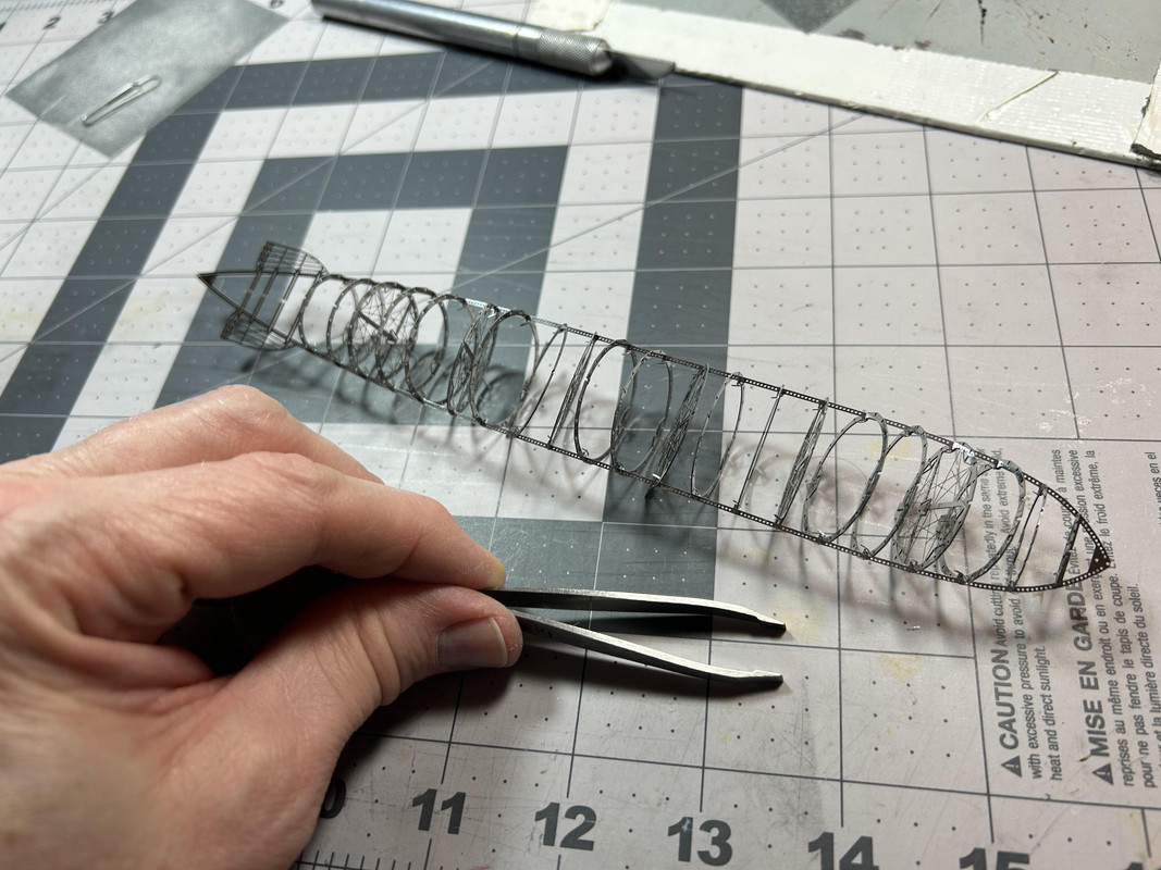 Finished Photos of 1/1000 Scale Metal Skeleton Graf Zeppelin (LZ127 ...